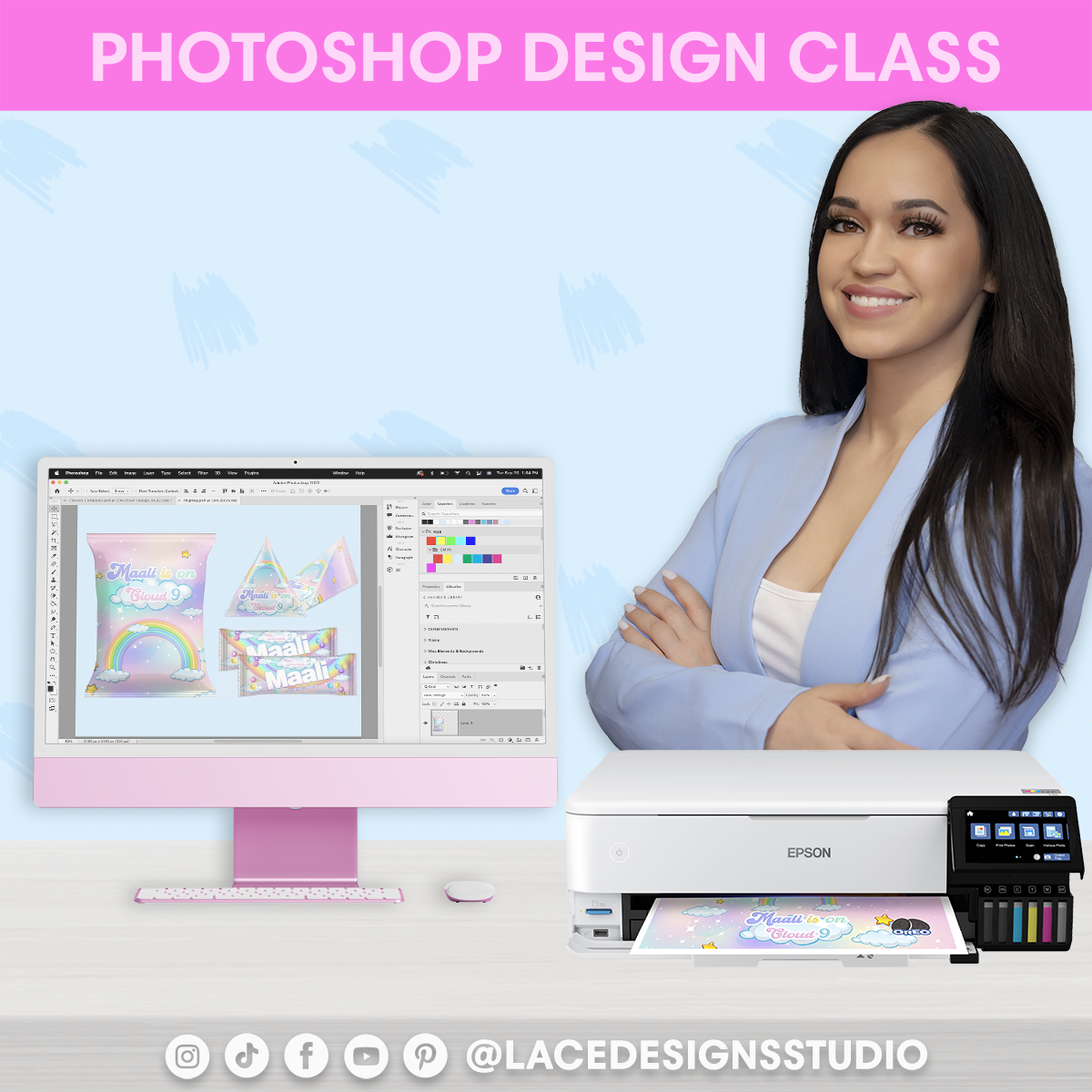 Online Class: 2HR Basics Photoshop Class – Lace Designs Studio