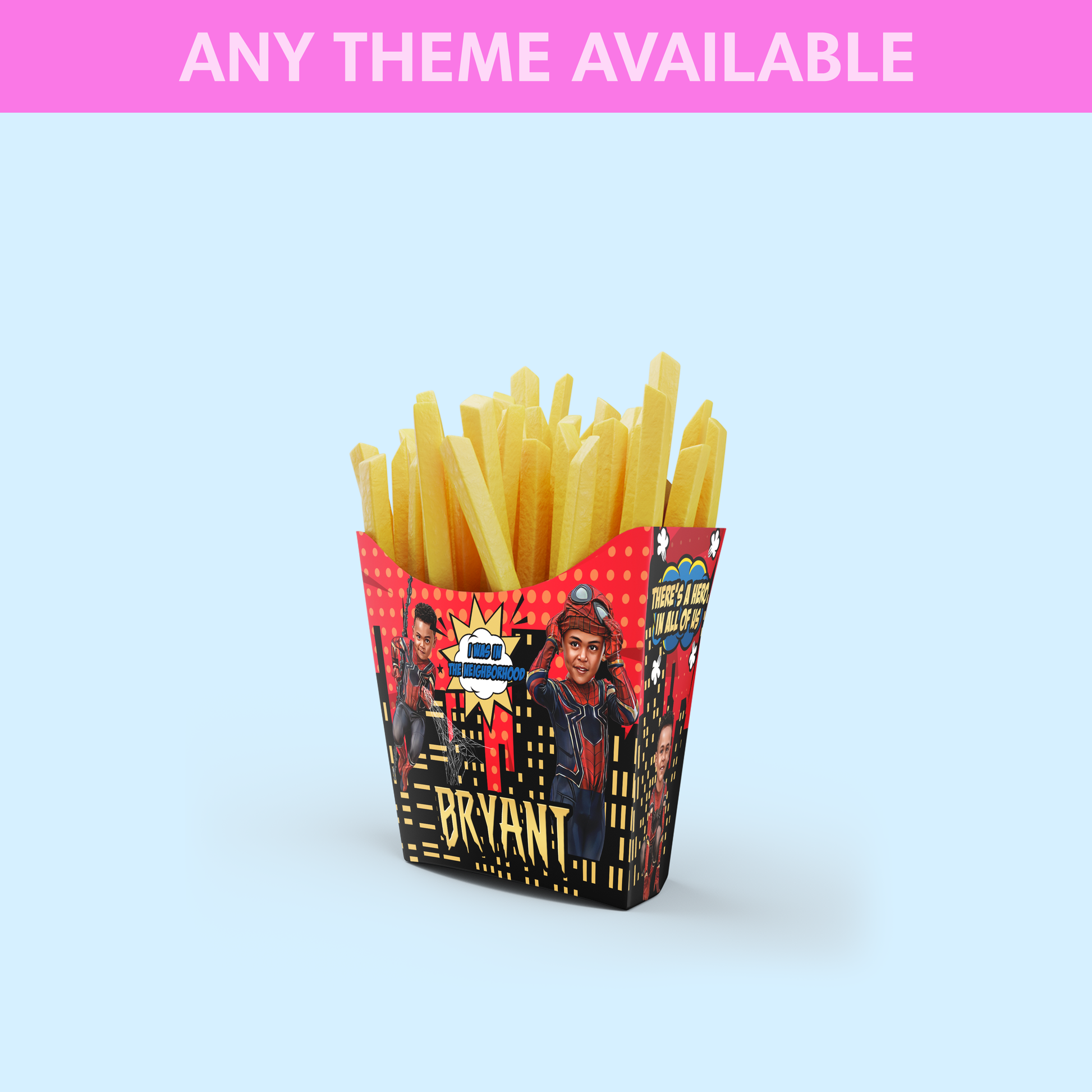 Custom French Fry Holders – Lace Designs Studio