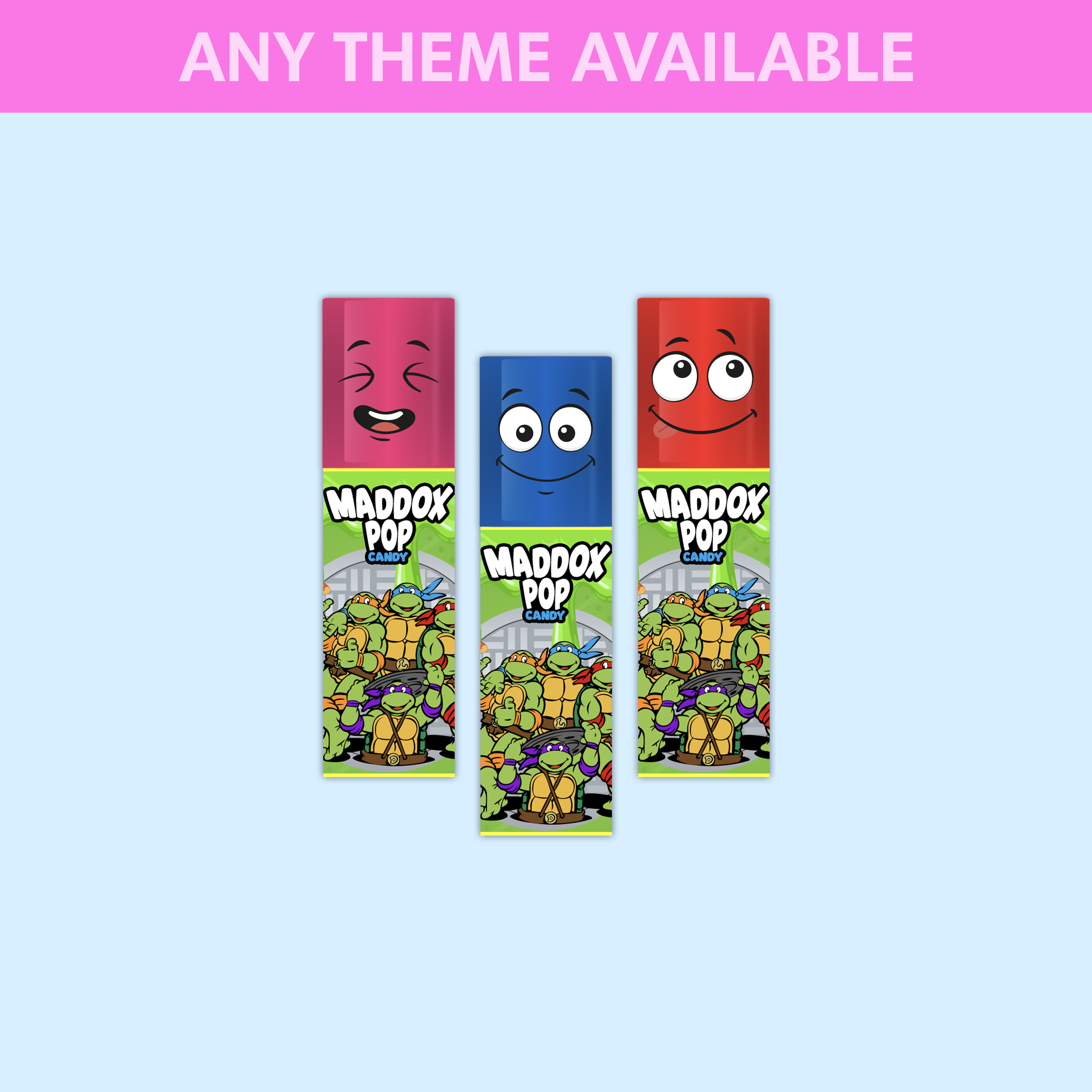 Custom Push Pop Candy – Lace Designs Studio