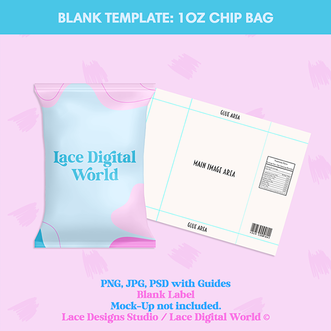 Template - Chip Bags – Lace Designs Studio