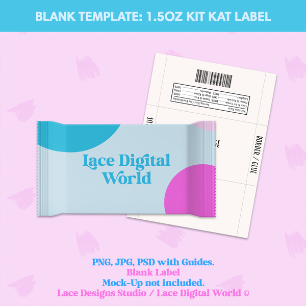 Template - Kit Kat Bar – Lace Designs Studio