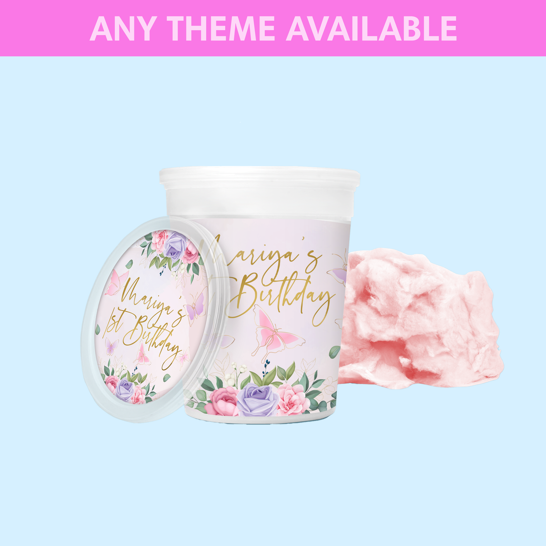 Custom Cotton Candy – Lace Designs Studio