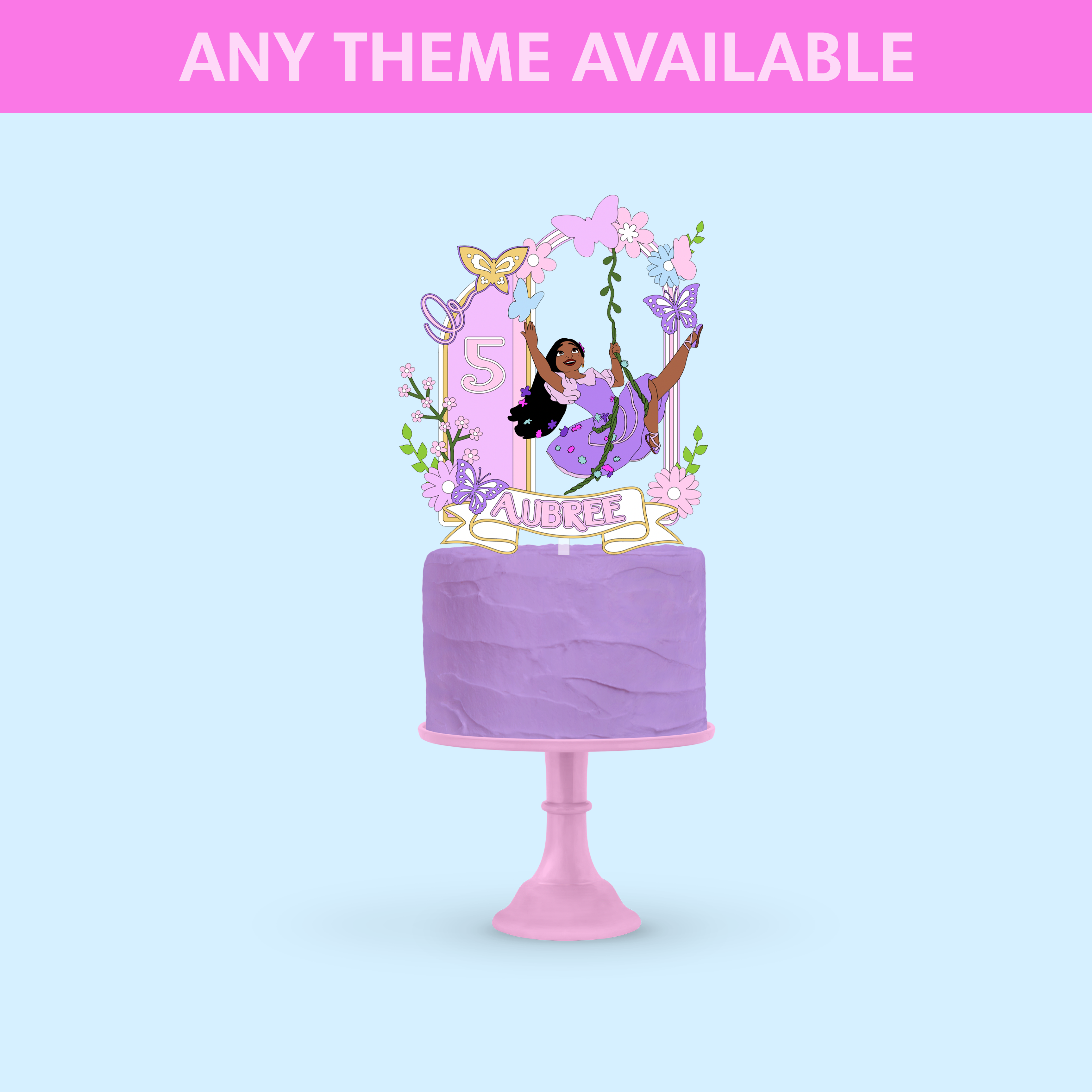 Custom Cake Topper – Lace Designs Studio