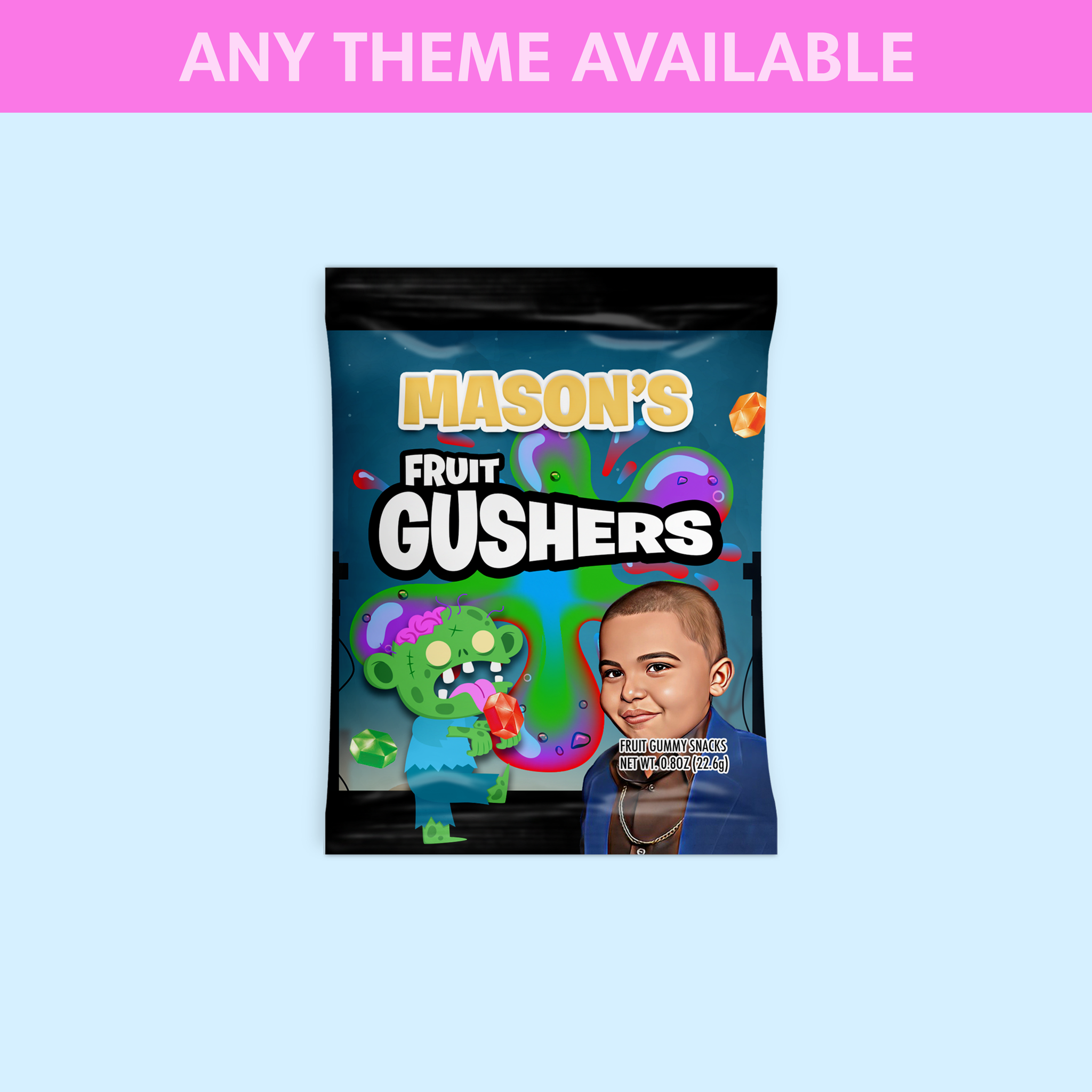 Custom Gushers Candy – Lace Designs Studio